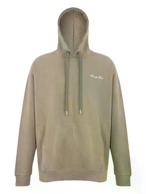 FAMILY FIRST Embroidered Hoodie