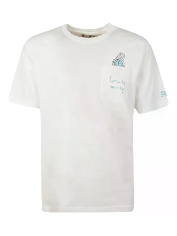 MC2 SAINT BARTH Pocket-graphic T-shirt