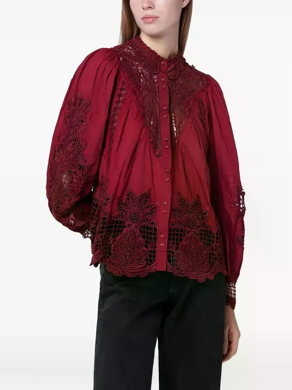 Farm Rio Embroidered Blouse