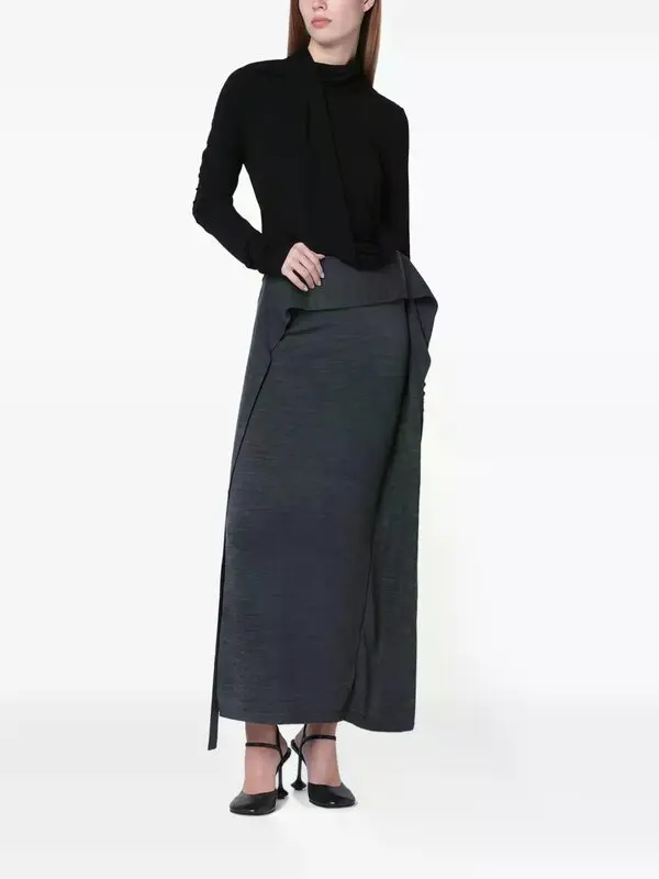 ENTIRE STUDIOS Ribbed Knit Skirt