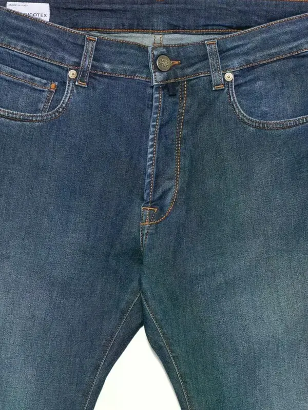 Incotex Five-pocket Jeans - Blue