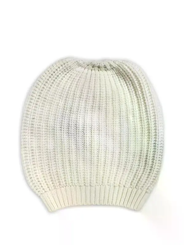LA ROSE Cash Beanie - White