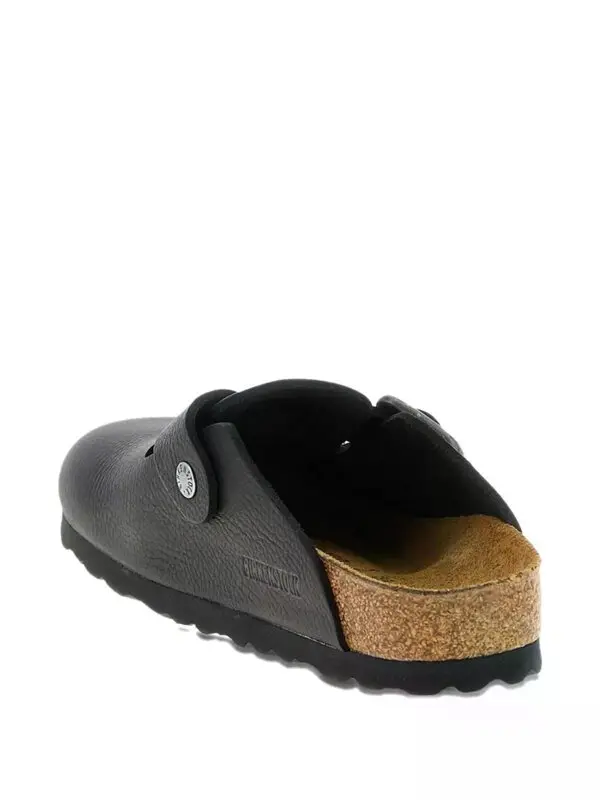 BIRKENSTOCK Boston Wb Buckle Mules - Black