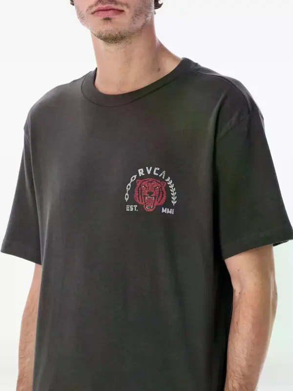 Rvca Tiger-graphic T-shirt