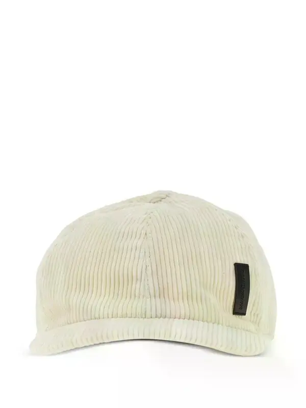 Emporio Armani Corduroy Baseball Cap - Neutrals