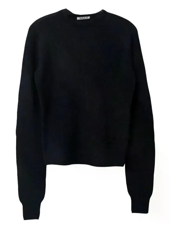 Auralee Brushed-finish Sweater - Blue