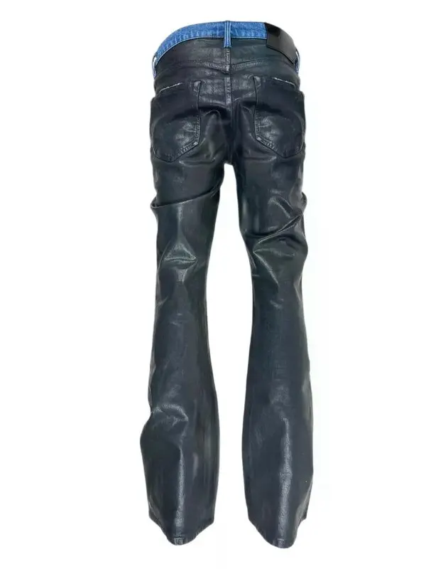 PURPLE BRAND Coated Flare Jeans