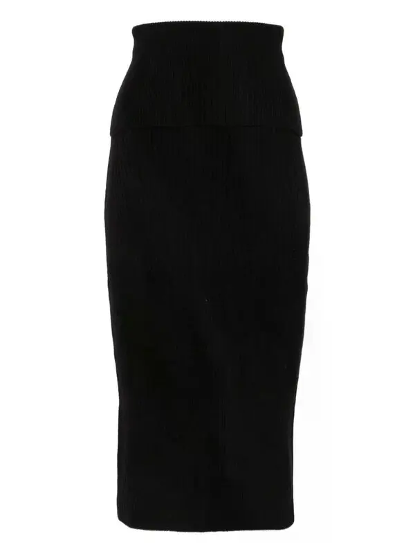 IRO PARIS Christy Ribbed Midi Skirt