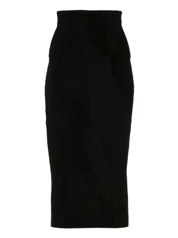 IRO PARIS Christy Ribbed Midi Skirt
