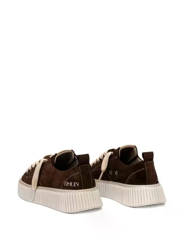 RHUN Suede Lace-up Sneakers