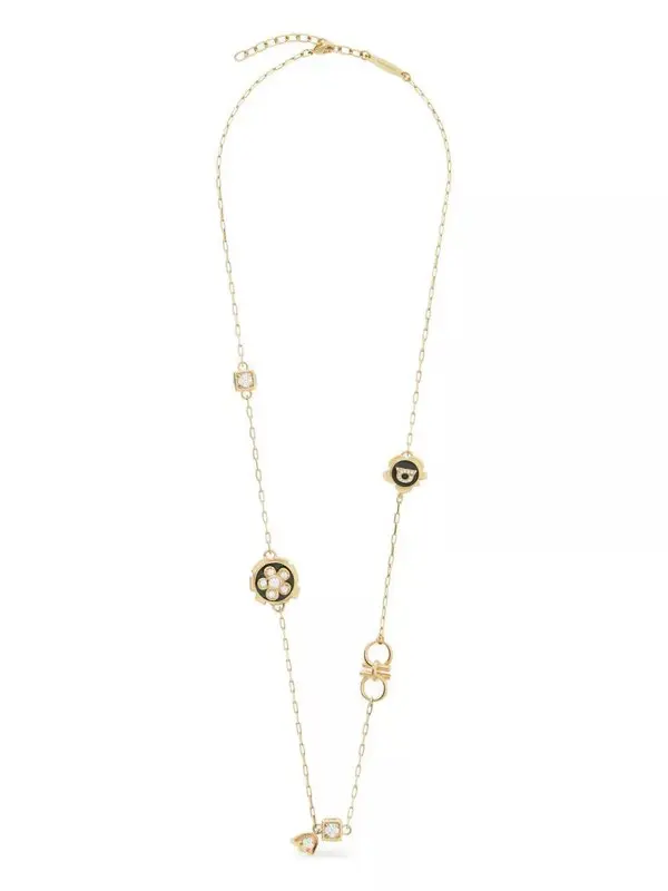 FERRAGAMO Multi-pendant Necklace - Gold