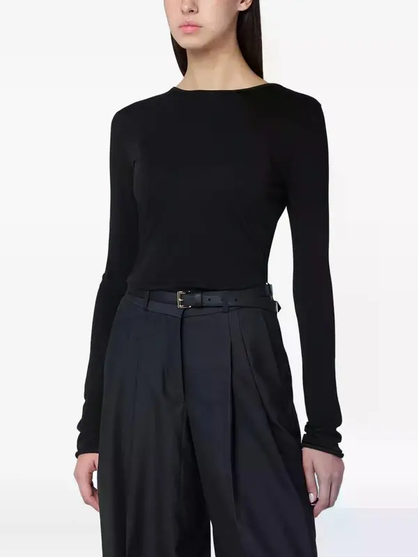 ENTIRE STUDIOS Long-sleeve T-shirt - Black