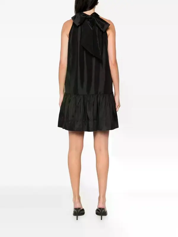 Simkhai Tie-fastening Mini Dress - Black