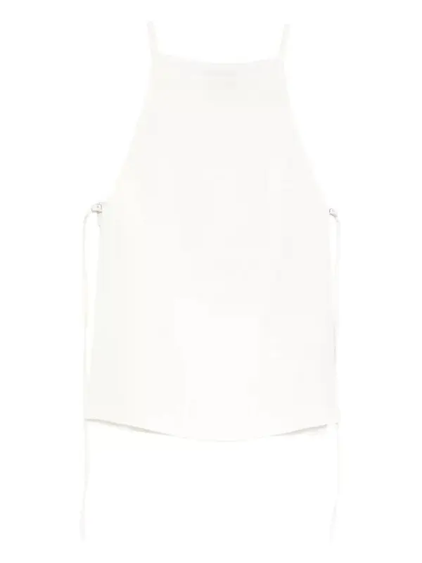 ST. AGNI Sleeveless Top - White