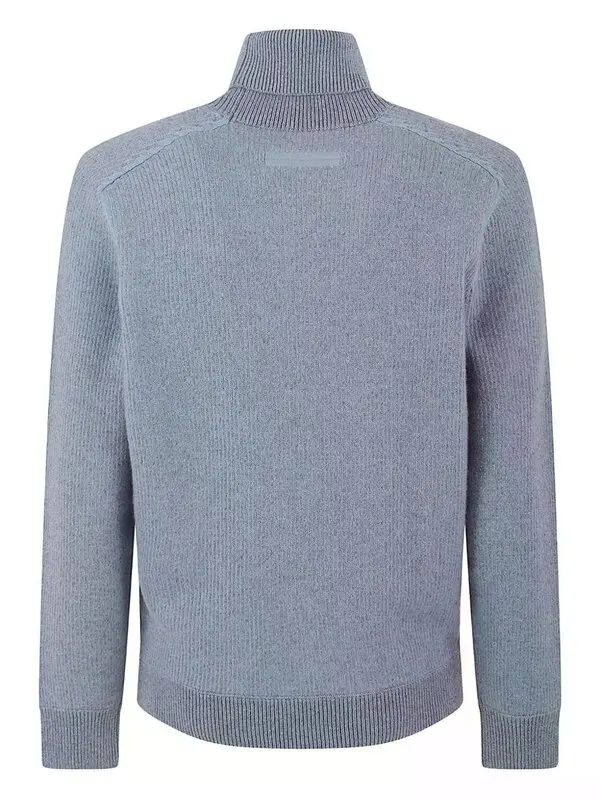 Zegna Roll-neck Sweater - Blue