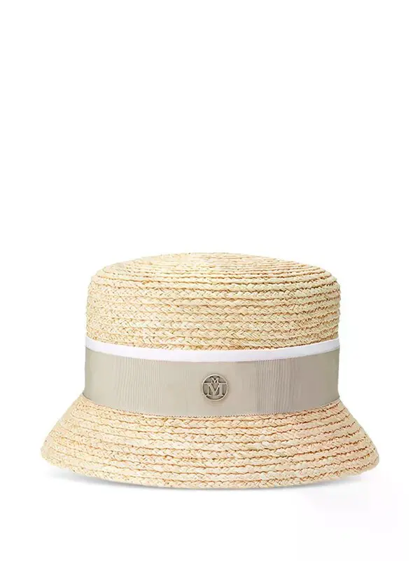 MAISON MICHEL Kendall Straw Hat - Neutrals