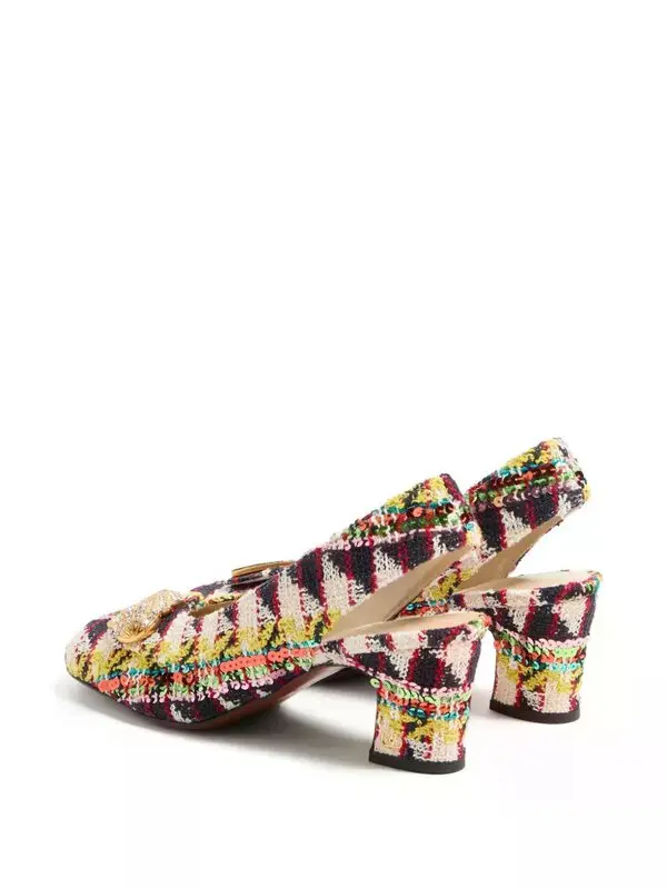 Valentino Garavani Adamantine Sequin-embellished Pumps - Neutrals