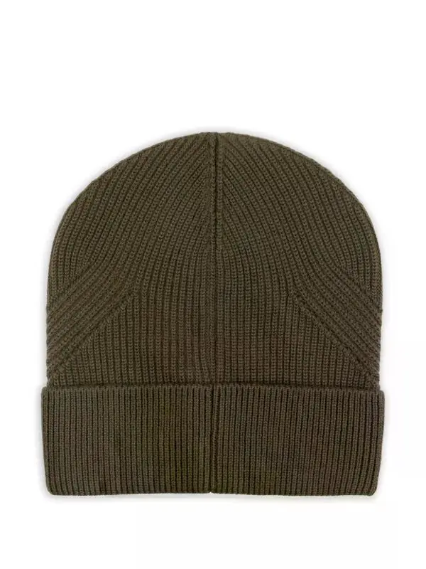 Moncler Ribbed-knit Beanie Hat