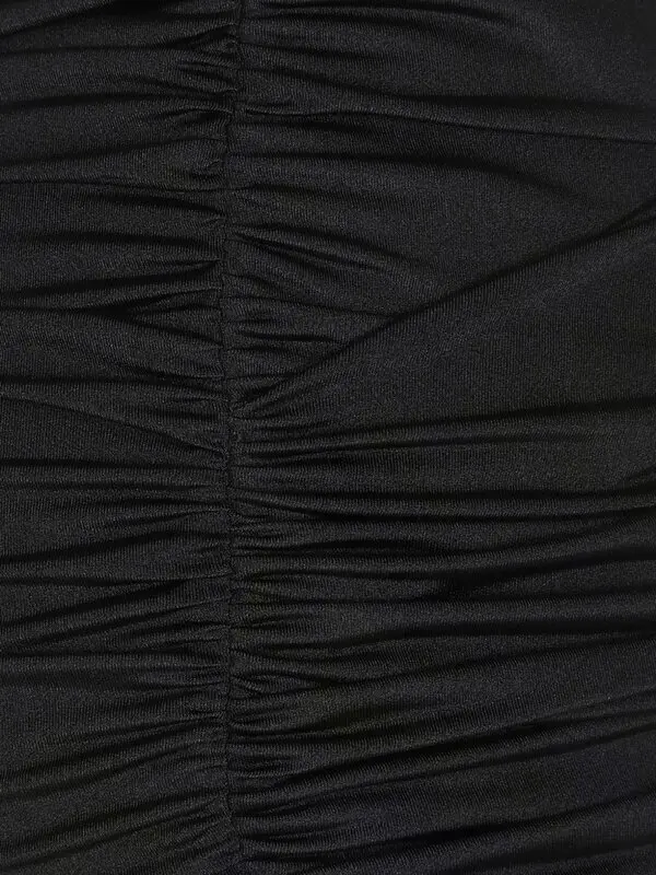 Andamane Ruched Drape Skirt