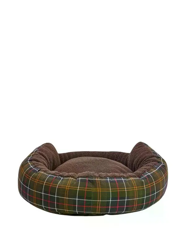 Barbour Snuggle Tartan Dog Bed