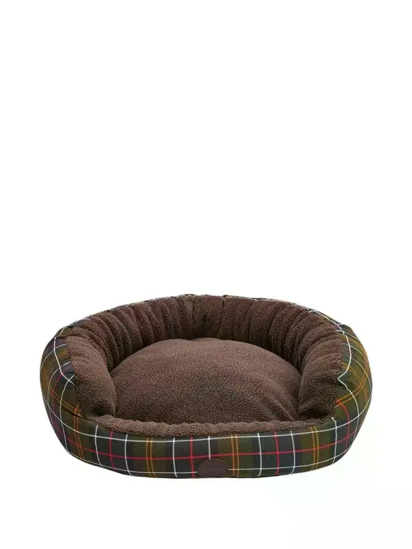 Barbour Snuggle Tartan Dog Bed