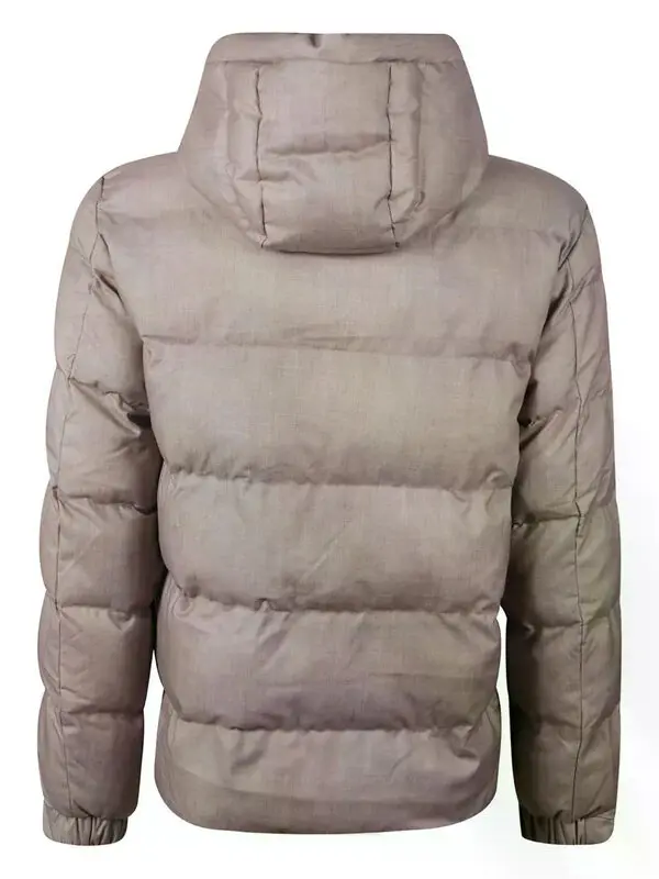 MC2 SAINT BARTH Hooded Padded Jacket - Neutrals