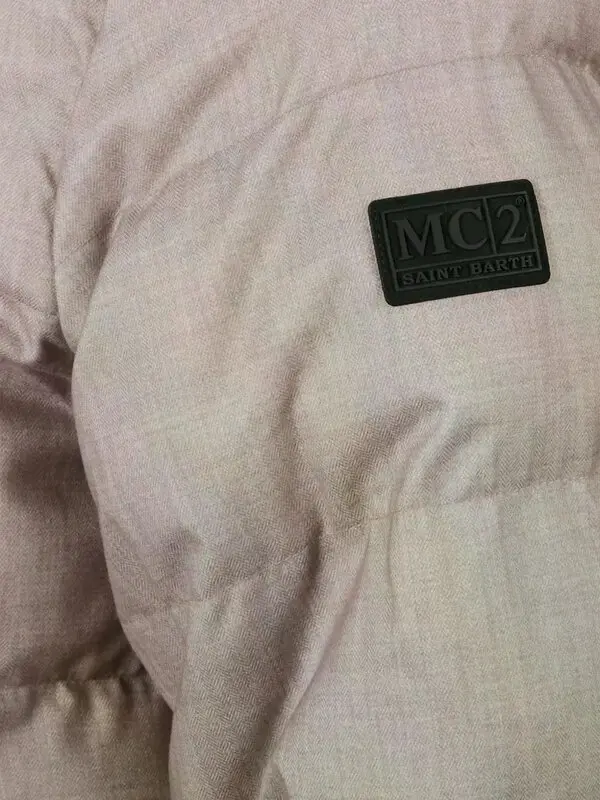 MC2 SAINT BARTH Hooded Padded Jacket - Neutrals