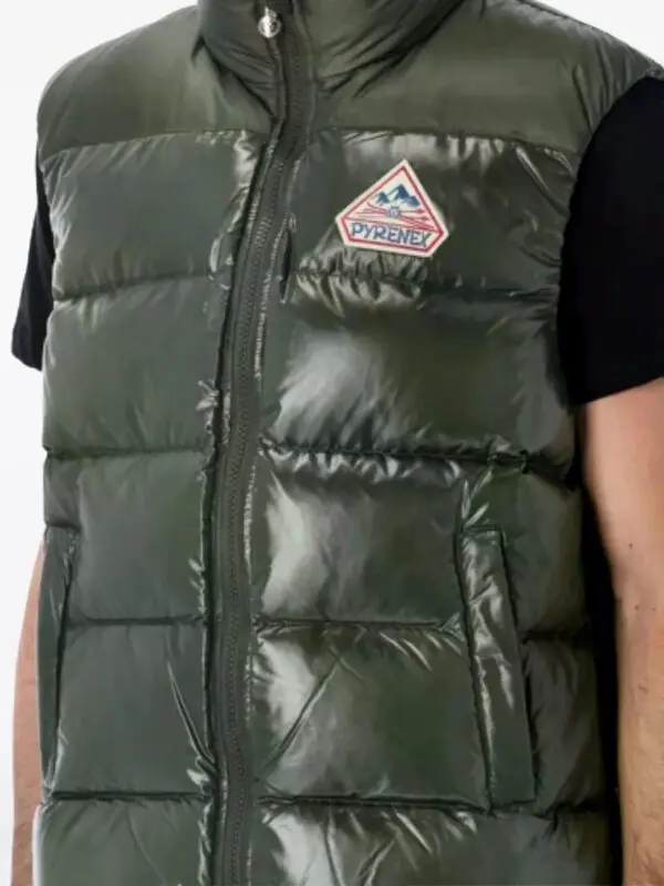 Pyrenex Padded Down Gilet - Green