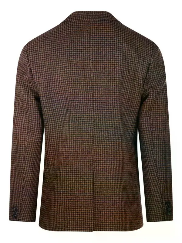 DEPARTMENT 5 Single-breasted Houndstooth Blazer