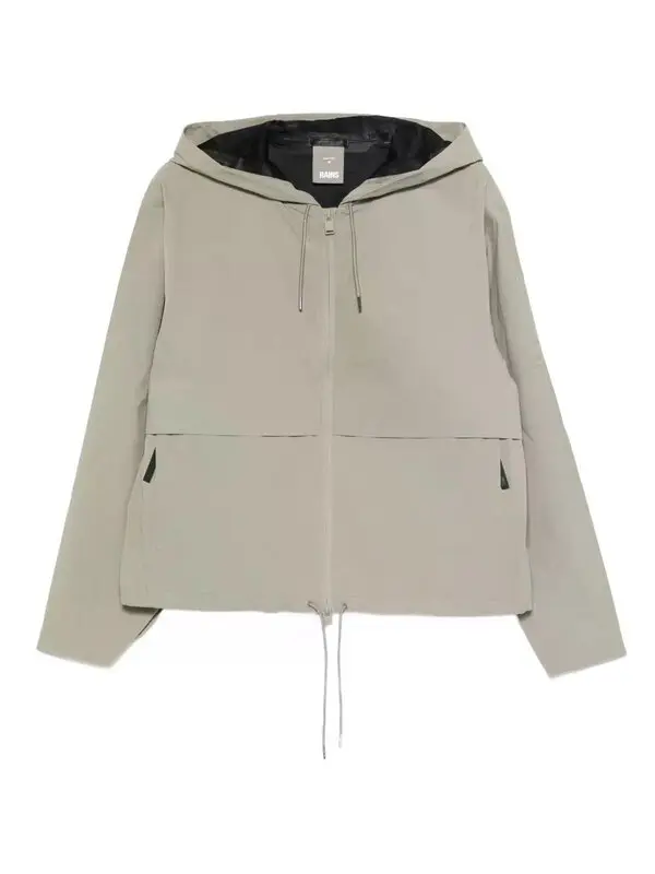 Rains Hooded Zip-front Jacket