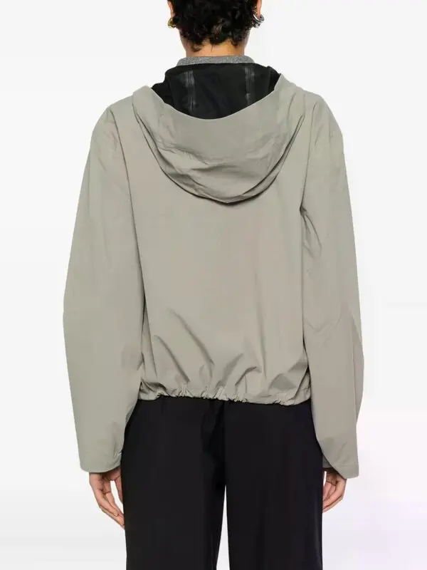 Rains Hooded Zip-front Jacket
