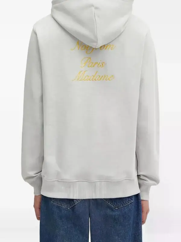 Drole De Monsieur Logo Hoodie - Grey