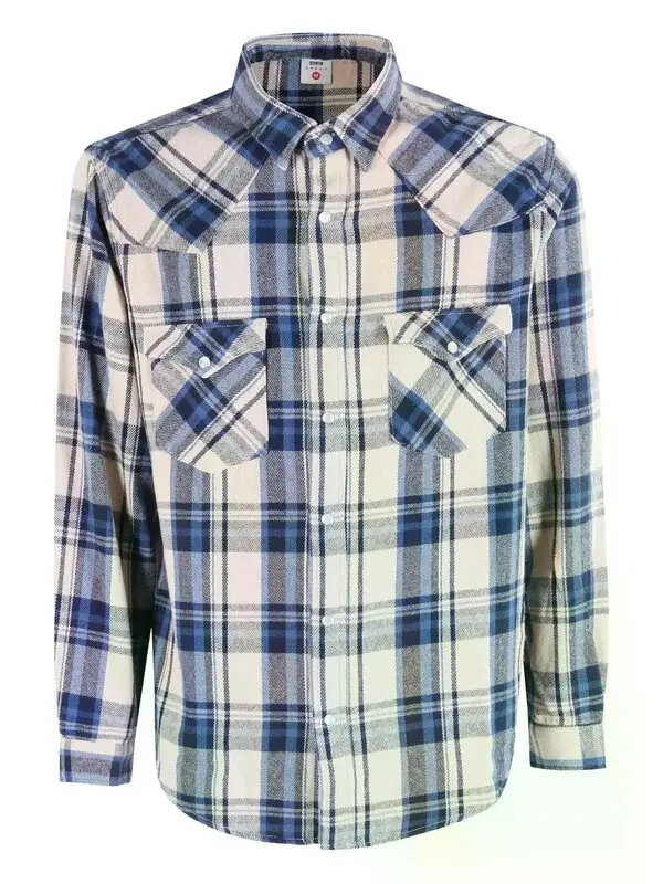 Edwin Checked-pattern Pocket Shirt