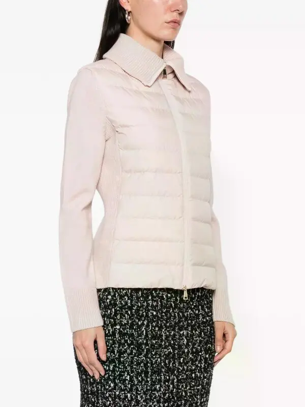 Moncler Zip-fastening Quilted Cardigan
