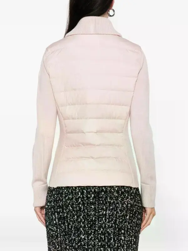Moncler Zip-fastening Quilted Cardigan