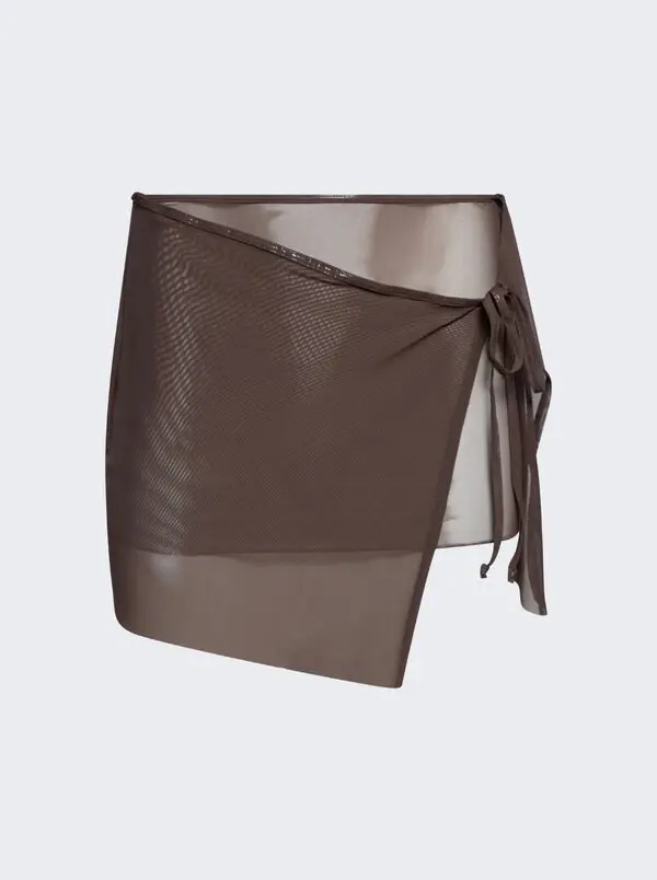 Bond Eye Maeve Mini Skirt - Brown