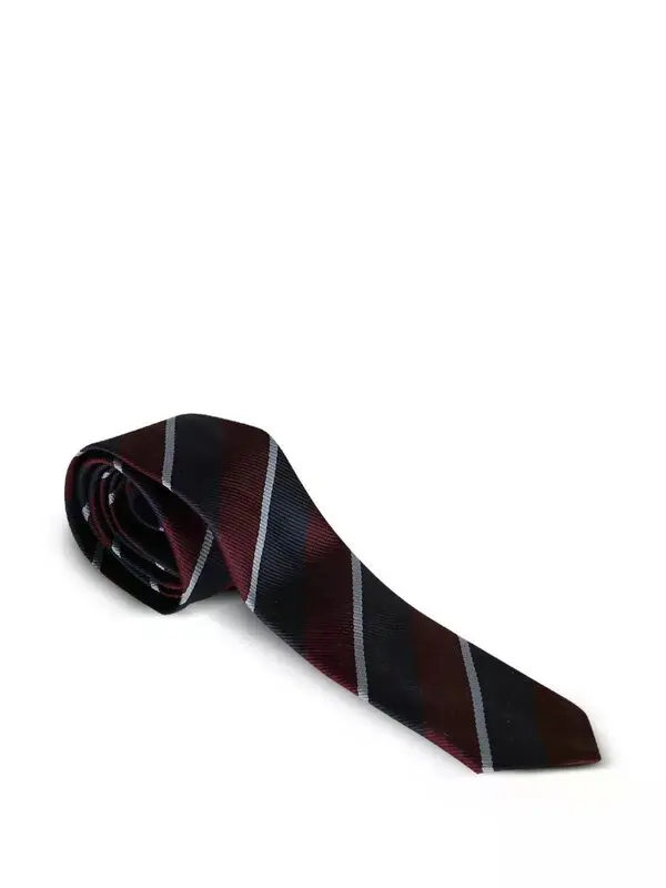 THE FRANKIE SHOP Striped Tie - Black