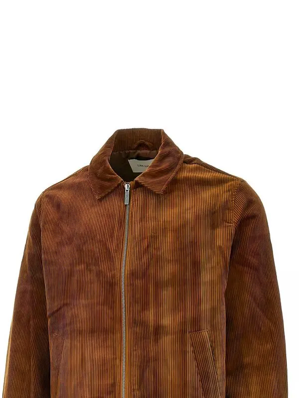 LES DEUX Zip-up Corduroy Jacket