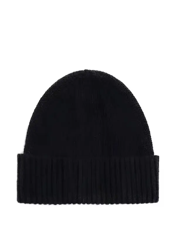 ROBERTO COLLINA Ribbed Beanie Hat - Blue