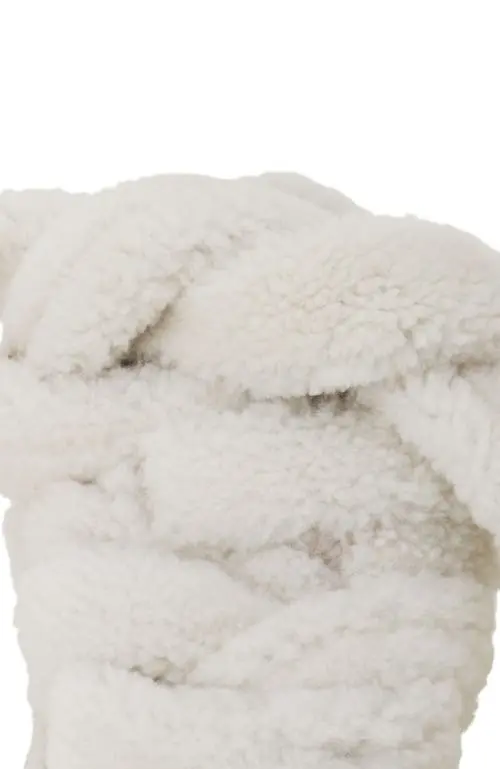 LANVIN Curb Shearling Sneakers