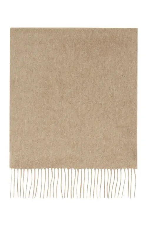 LANVIN Two-tone Cashmere Scarf - Beige/camel