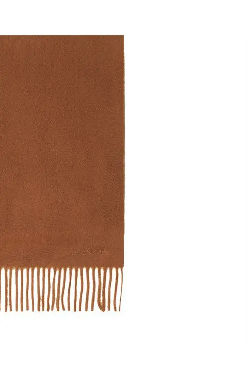 LANVIN Two-tone Cashmere Scarf - Beige/camel