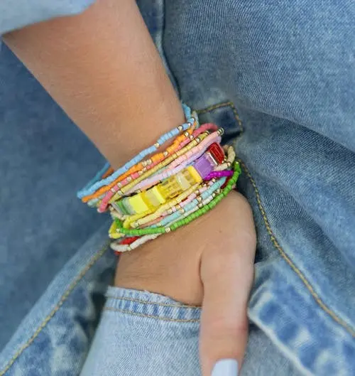 ERIN MCDERMOTT JEWELRY Taylor Bracelet Bundle - Yellow