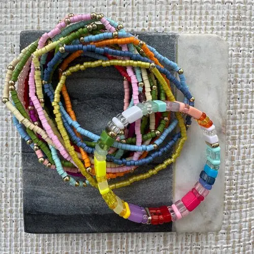ERIN MCDERMOTT JEWELRY Taylor Bracelet Bundle - Yellow