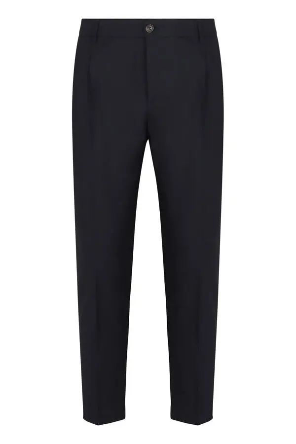 DEPARTMENT 5 Mixed Wool Pants - Blue