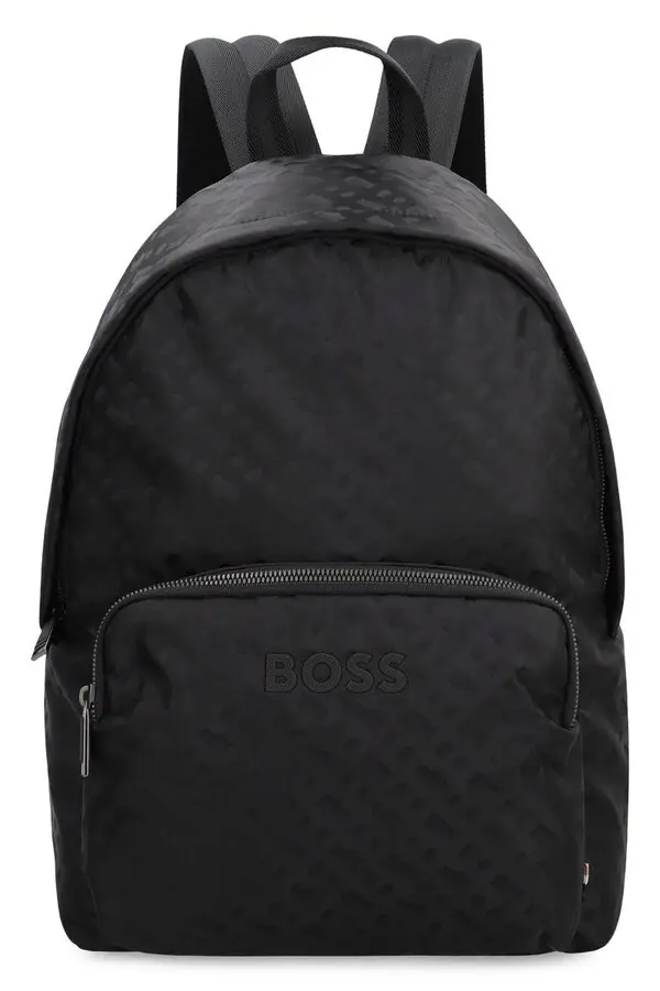 BOSS Technical Fabric Backpack - Black