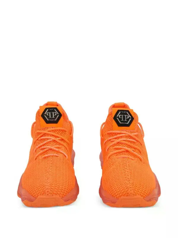 Philipp Plein Runner Hyper $hock Logo-detailed Sneakers - Orange