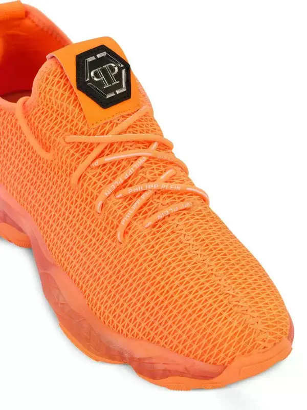 Philipp Plein Runner Hyper $hock Logo-detailed Sneakers - Orange