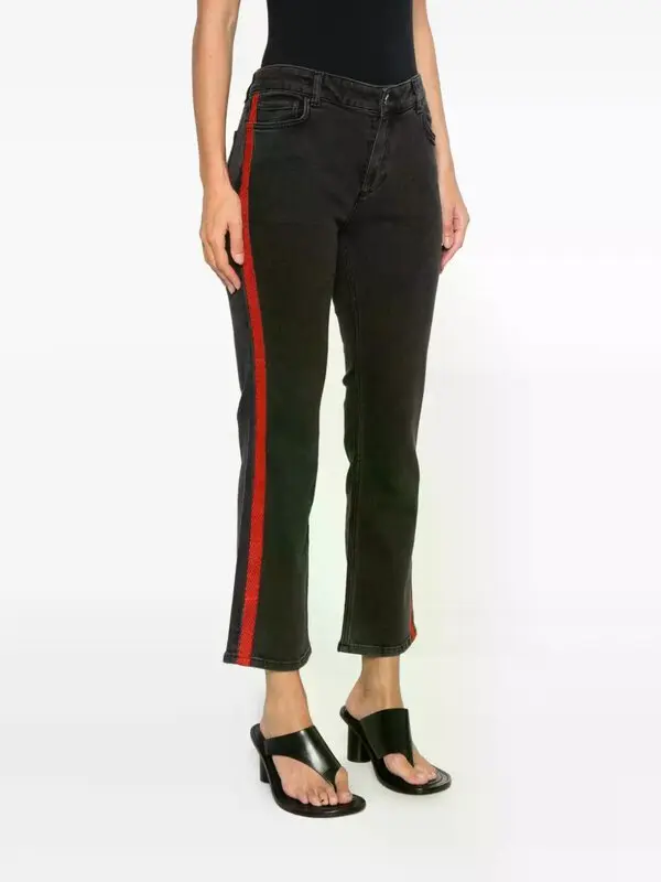 Victoria Beckham Stripe Denim Jeans
