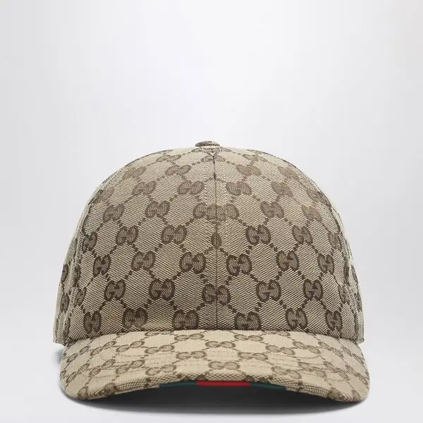 Gucci Gg Fabric Baseball Cap - Beige